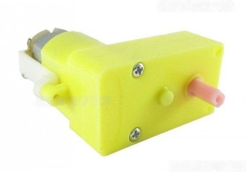 SunRobotics DC motor Single Shaft BO Motor 150 rpm L Shape Electronic ...