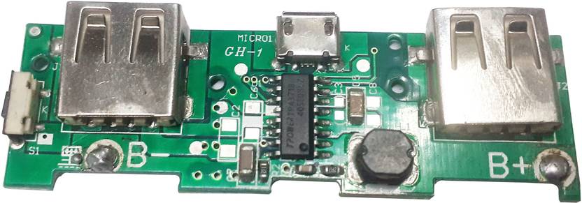 MELODY's 2 USB Power Bank Charging Module Circuit Board,- 5V 1A ...