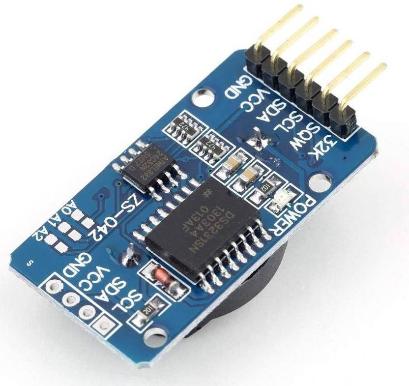 Aktronics Ds3231 Rtc Module Precise Real Time Clock I2c At24c32 For Avr