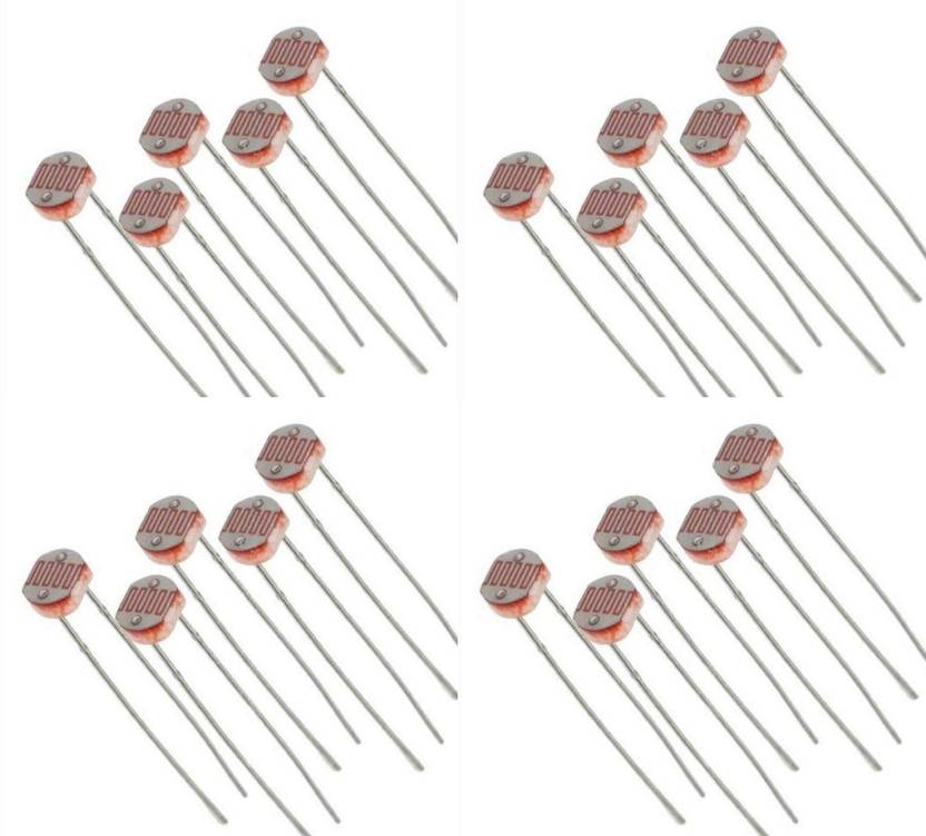 Prowans LDR SENSOR 5mm GENUINE LIGHT DEPENDENT RESISTOR PHOTORESISTOR ...