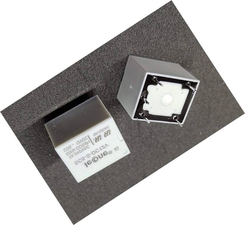 INVENTO 8pcs 12V DC Relay 5 Pin 12V 7A Current Sugar Cube PCB Mount ...