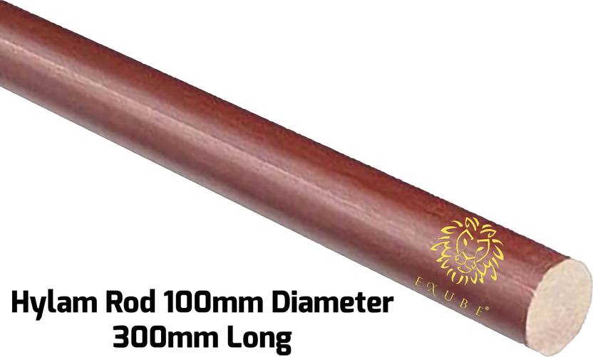 EXUBE Hylam Rod 100mm Diameter 300mm Long Electronic Components ...