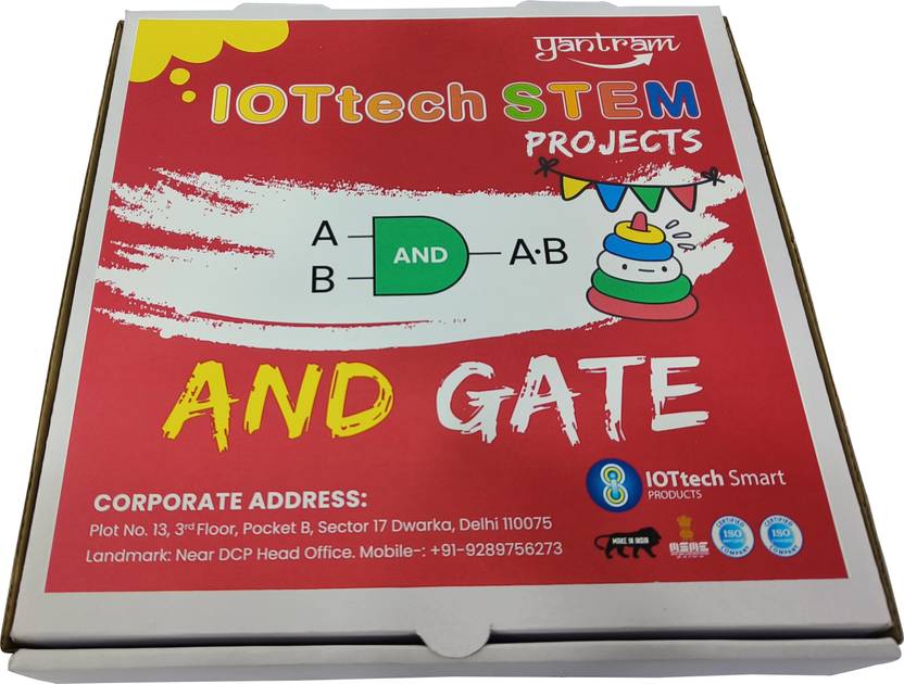 Yantram SCI AND GATE CIRCUIT - LOGIC GATE Educational Electronic Hobby ...
