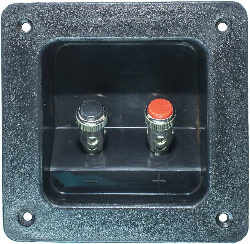 Ovicart 2 Pin Square 85mm Speaker Terminal Box Electronic Components ...