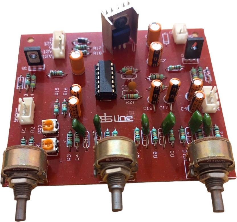 INSUMTECH DS LINE Bess treble board of amplifier sound system ...