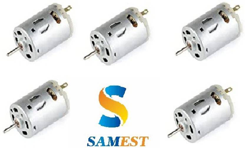 samest 5 Pcs-365/385 DC Motor Large Torque DC 12V 11600RPM Motor Blower ...
