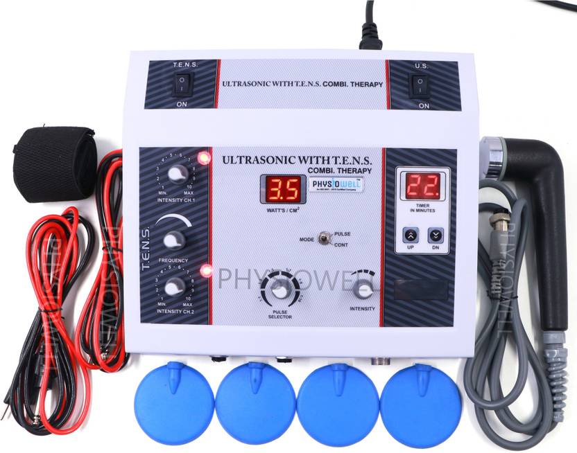 Physiowell Ultrasonic with Tens 2 Channel Tens Machine for ...