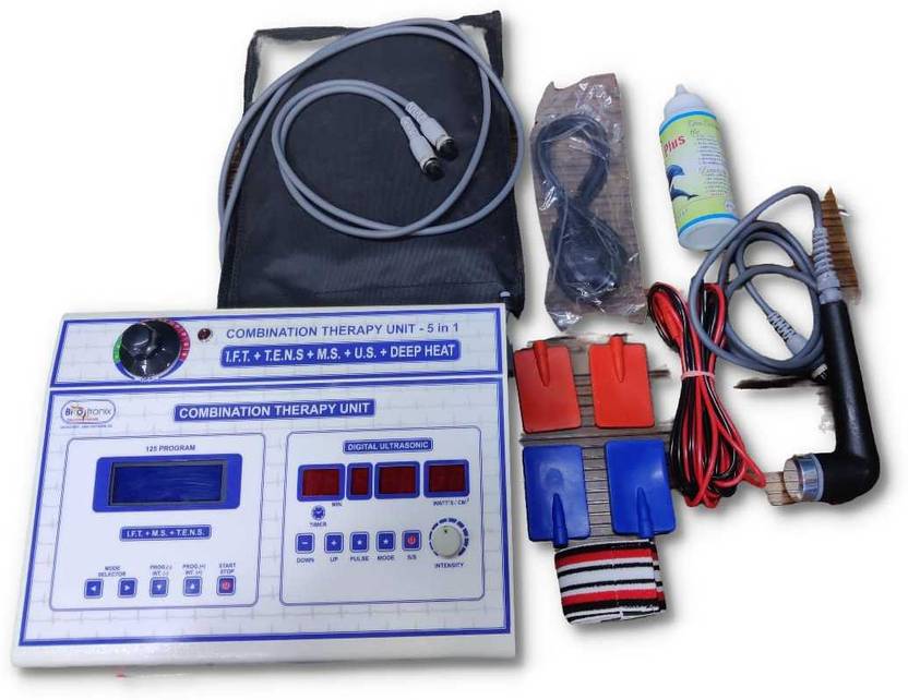 Biotronix Electrotherapy Combination Therapy 5 in 1 IFT MS TENS ...