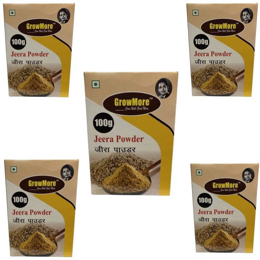 GROW MORE JEERA POWDER- 100 GM (PACK OF 5) Agar Agar Powder Price in ...