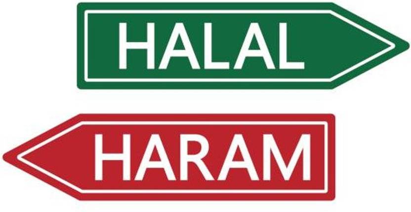 RLDigitalUnits HALAL HARAM sign board Emergency Sign Price in India ...