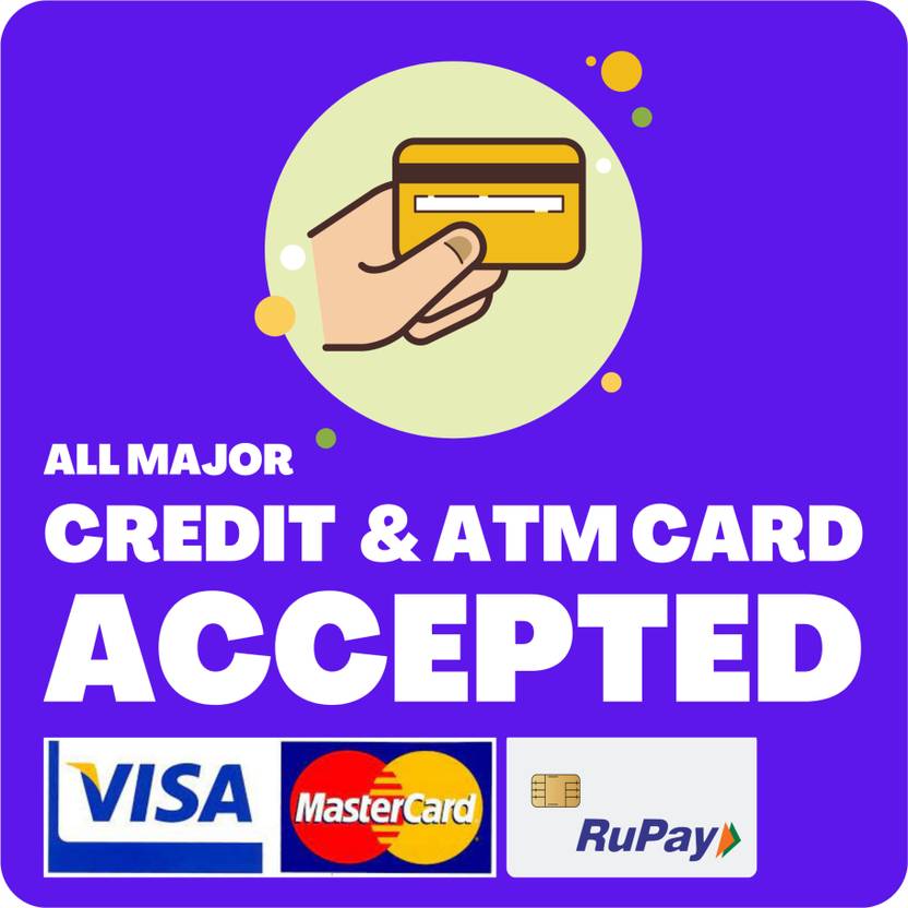 Ira Sign CREDIT AND ATM CARD ACCEPTED Emergency Sign Price in India ...