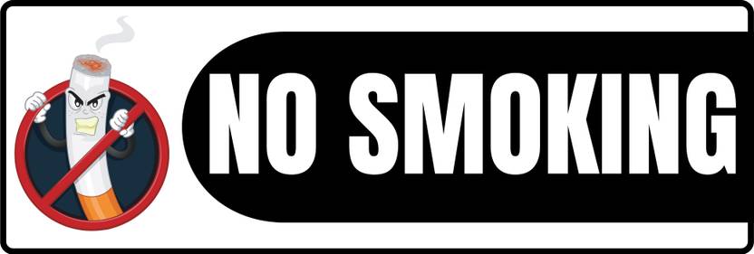 Ira Sign NO SMOKING Emergency Sign Price in India - Buy Ira Sign NO ...