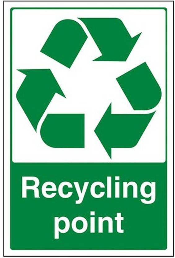 RLDigitalUnits Recycling point sign board Emergency Sign Price in India ...