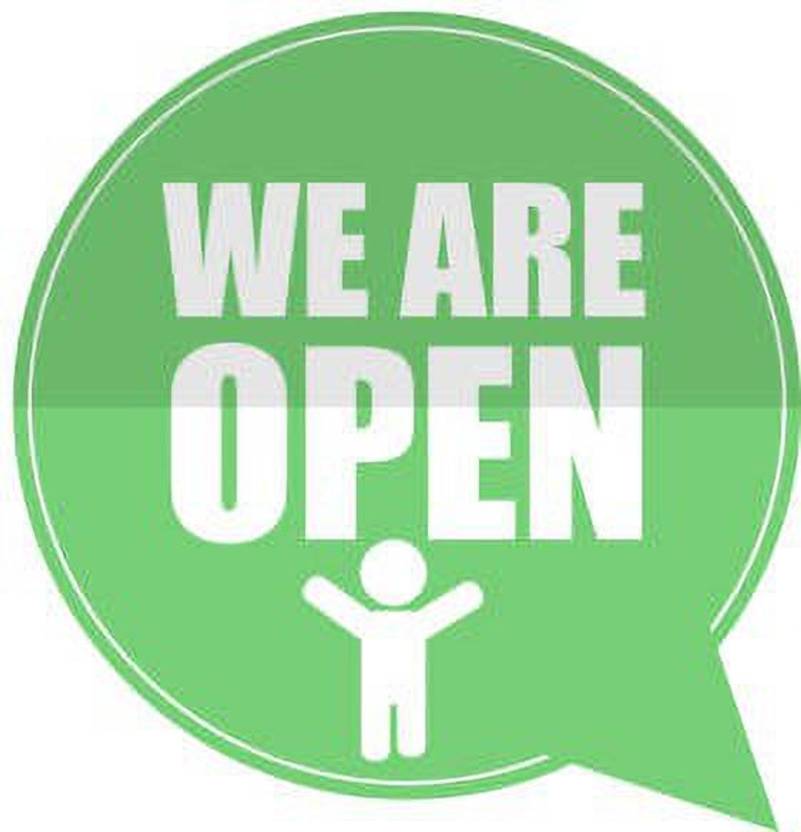 SRG INFOTECH WE ARE OPEN SIGN BOARD Emergency Sign Price in India - Buy ...