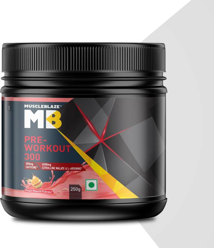 MUSCLEBLAZE PRE-WORKOUT 300 Energy Drink Price in India - Buy ...