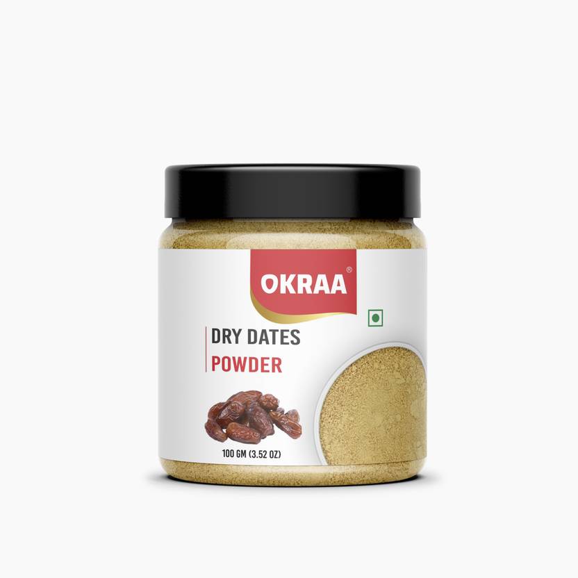 OKRAA Dates Powder / Dry Kharik Powder ( Spray Dry Dates Powder) - 100 ...