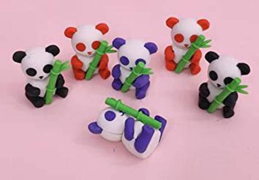 Flipkart.com | AMANVANI Panda Teddy Bear Eraser for Girls Kids Eraser ...