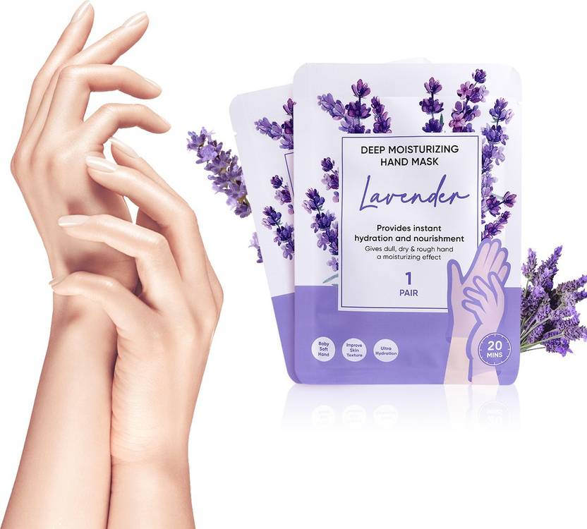 MINISO Hands Moisturizing Gloves,Hand Skin Repair Mask for Hand Spa,2 ...