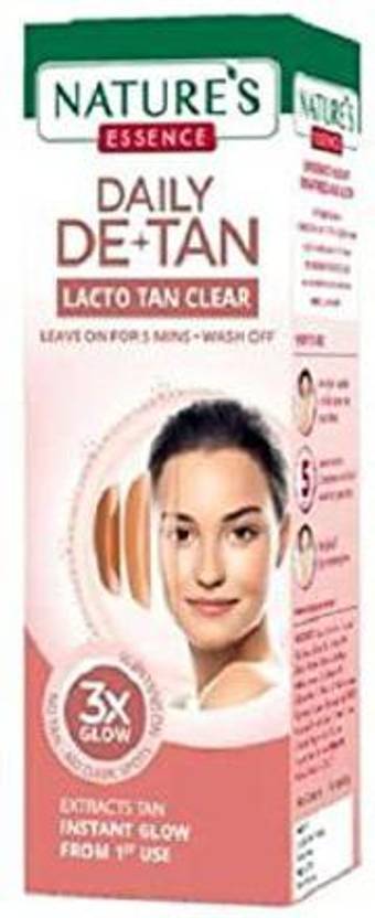 Nature's ESSENCE Daily De-Tan Lacto, Clear, 100 g Face Wash - Price in ...