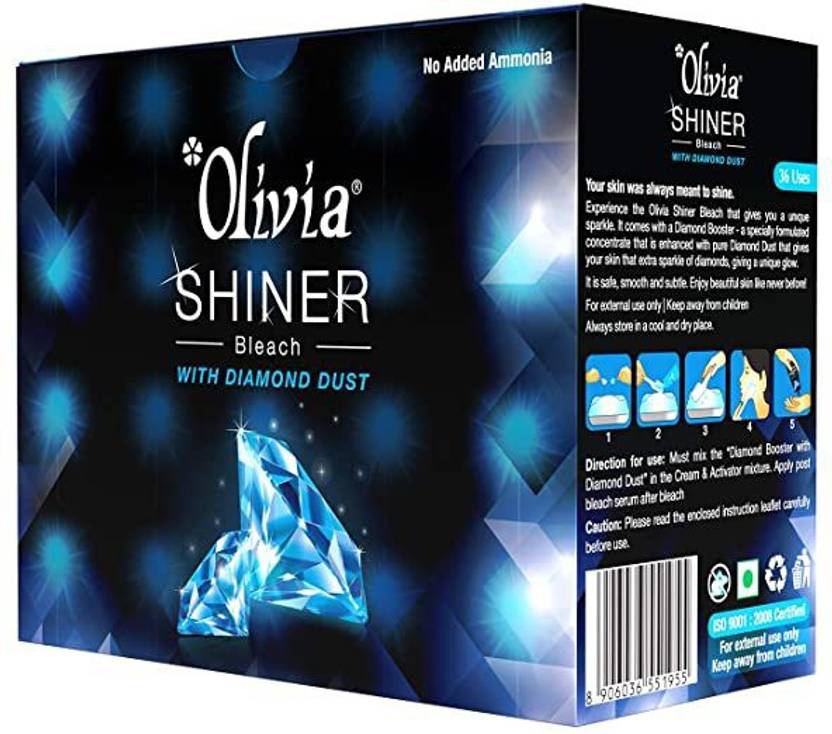 Olivia SHINER BLEACH WITH DIAMOND DUST (362 g) - Price in India, Buy ...