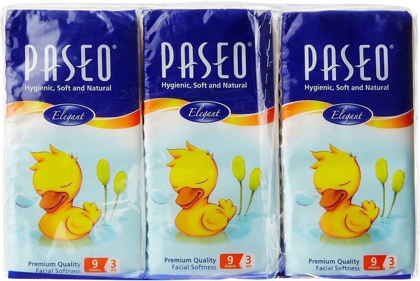 Paseo Tissues Pocket Hanky - Pack of 6 - Price in India, Buy Paseo ...