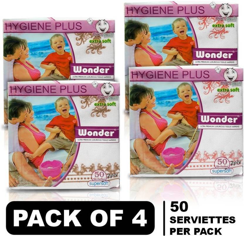 Wonder Hygiene Plus Border Design 2Ply Tissue Paper Super Soft ...