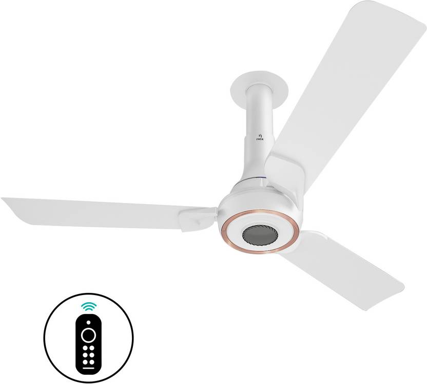 Nex Glyde A70 BLDC 5 Star 1200 mm 3 Blade Ceiling Fan Price in India ...