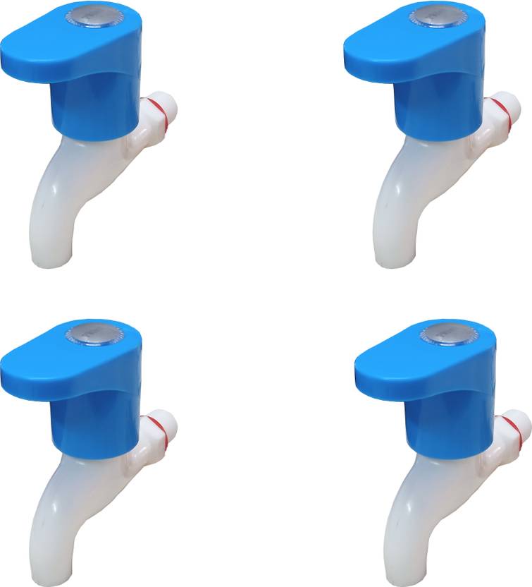 droptech Pvc Blue Royal Short bib cock Taps pack4 pvc taps for bathroom ...