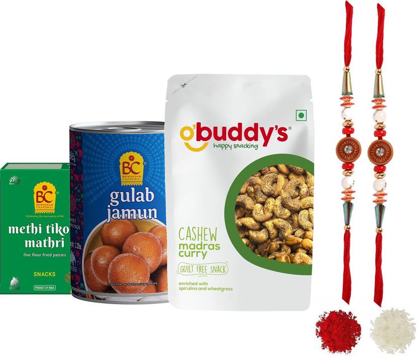 BHIKHARAM CHANDMAL & O'Buddy's Gulab Jamun | Tikhoni Mathri | Flavor ...