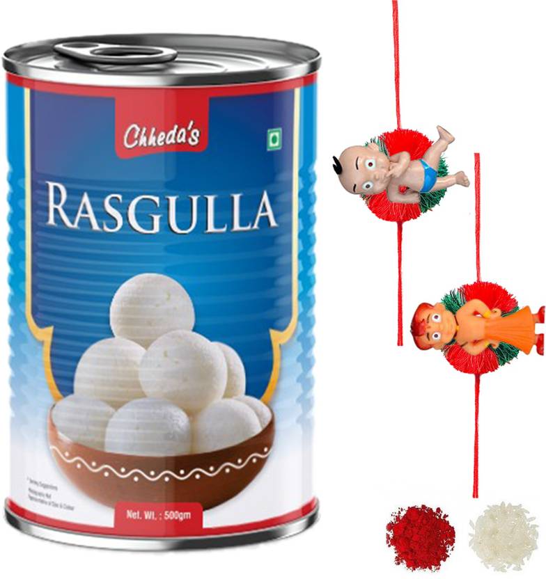 Chheda's Premium Kids Rakhi | Rasgulla 500 Gm Plastic Gift Box Price in ...
