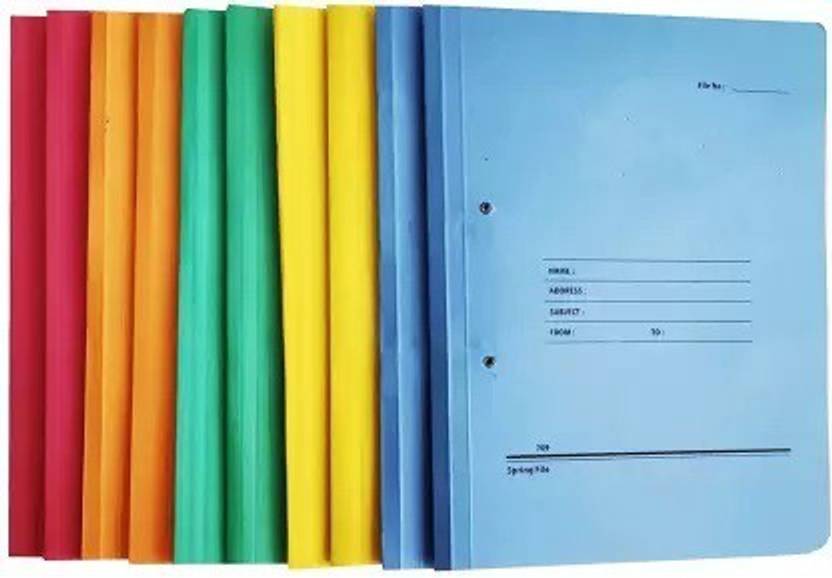 Flipkart.com | SMART HOME Paper Spring File Board/Cobra File Folder for ...