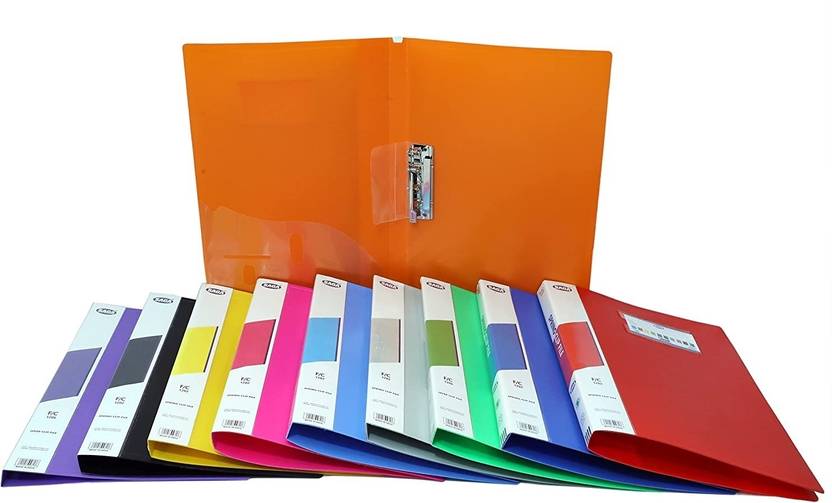Flipkart.com | SAGA PP A4 Size Lever Clip File Presentation Line ...