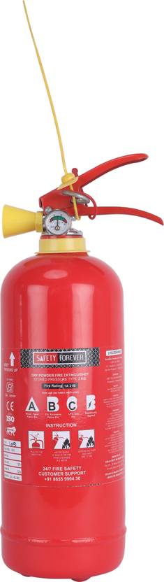 Safety Forever 2 Kg ABC Type Fire Extinguisher Mount Price in India ...