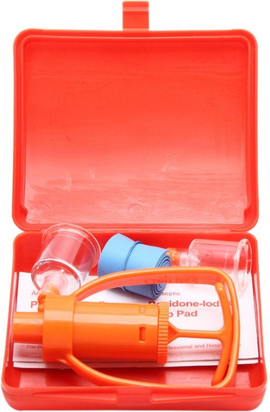 Urban Products First Aid Snake Bite Venom Extractor Kit First Aid Kit ...