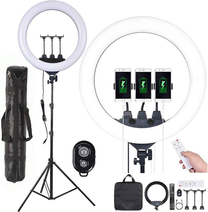 Tech Beast Ring light with 7 ft tripod stand Kit for instagram Reels ...