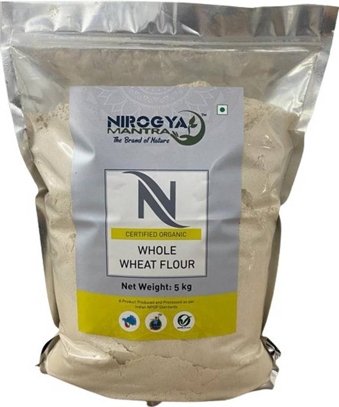 NIROGYA MANTRA ORGANIC CERTIFIED WHOLE WHEAT FLOUR (MP) Price in India ...