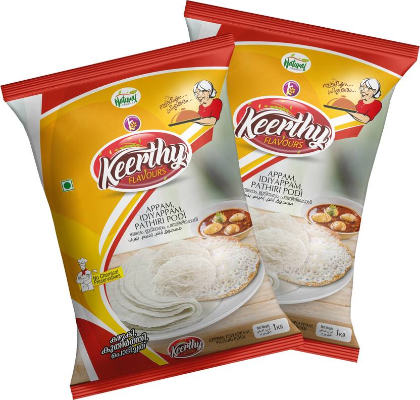 Keerthy Flavours Appam/ Idiyappam/ Pathiri Powder (2Kg) Price in India ...