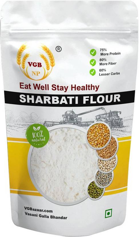 VGBNP 100% Natural & original Sharvati Wheat Flour ( Gehoo ka atta ...