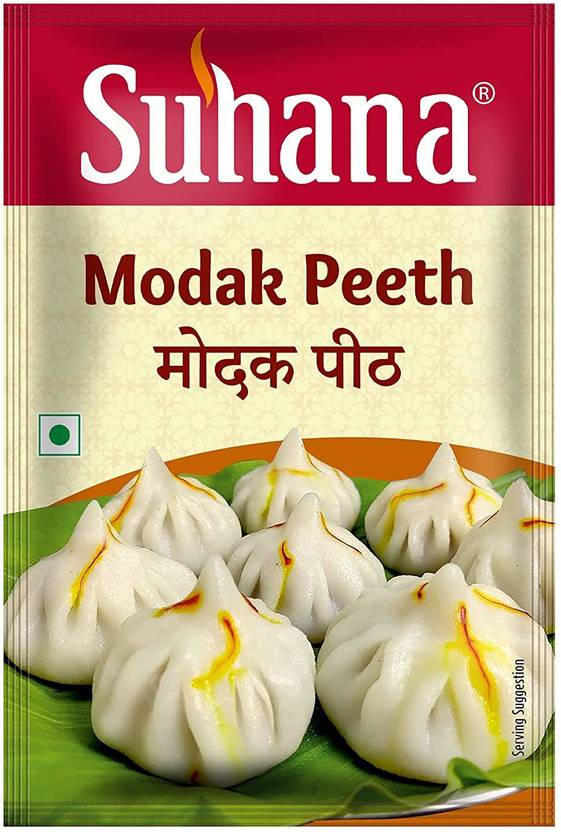 SUHANA Modak Peeth Flour/Peeth/Atta for Ganesh Chaturthi/Ganpati 500g ...
