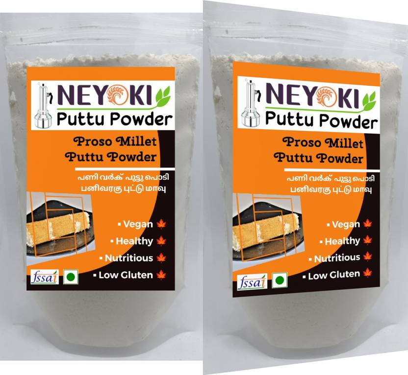 NEYOKI Proso Millet / Panivaragu Puttu Powder 1kg / Puttu Podi / Puttu ...