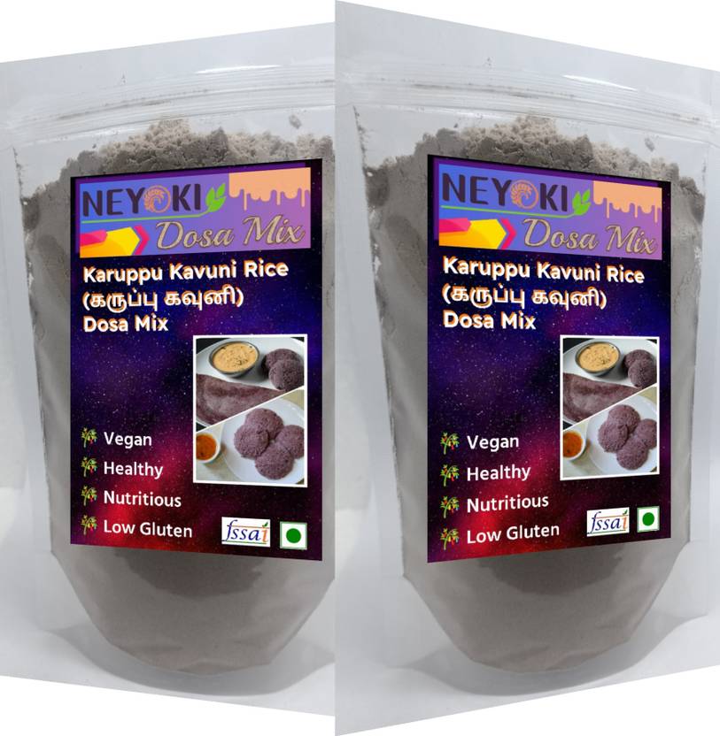 NEYOKI Karuppu Kavuni/ Black Rice Dosa Mix 1kg Price in India - Buy ...