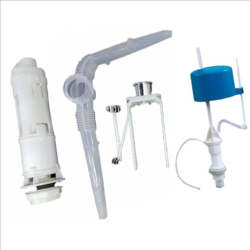 Elegant Casa Toilet Fitting Siphon and push Button For Cascade Toilet ...