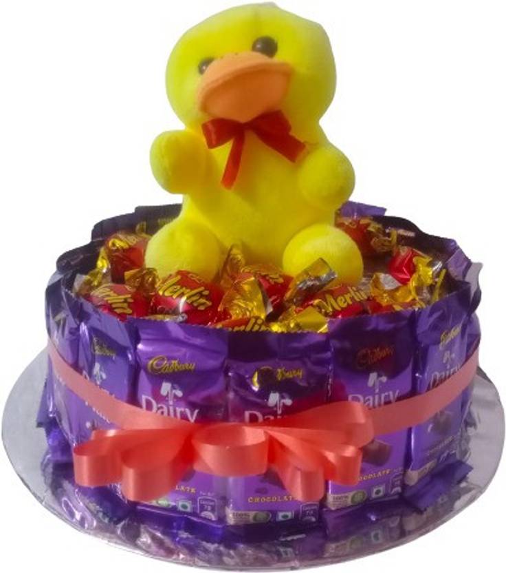 Cadbury Dairy Milk & Milk Chocolates with Soft Toy Duck Combo Price in ...