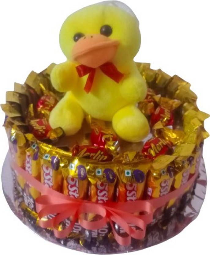 Cadbury 5 Star Chocolates & Milk Chocolates with Soft Toy Duck Combo ...
