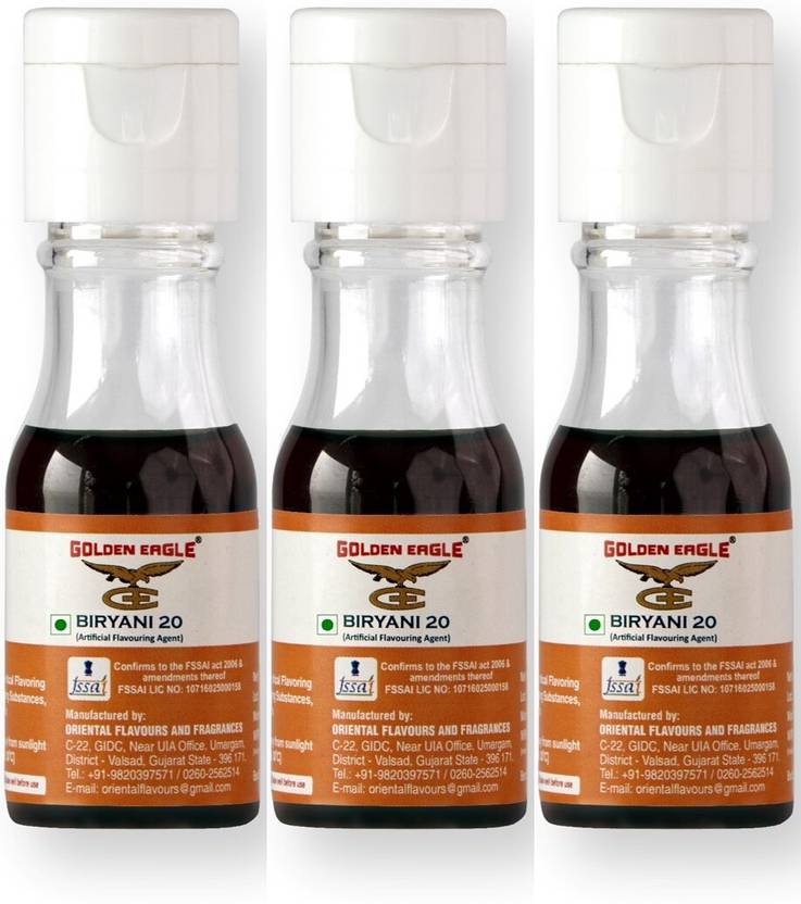 Golden Eagle Biryani Essence Flavors Food Essence 20ml Each Mixed Fruit ...