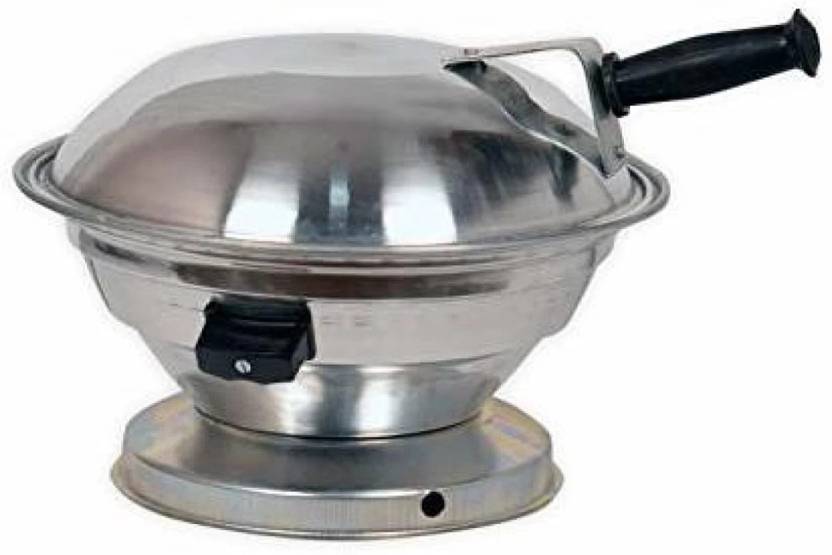ma narmada Aluminum Tandoor Bati Maker Baking Oven, (Silver) Food ...