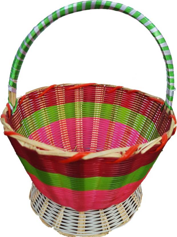 SHOORAJHANTH temple pooja basket.bamboo Basket,Flower Basket,Temple ...