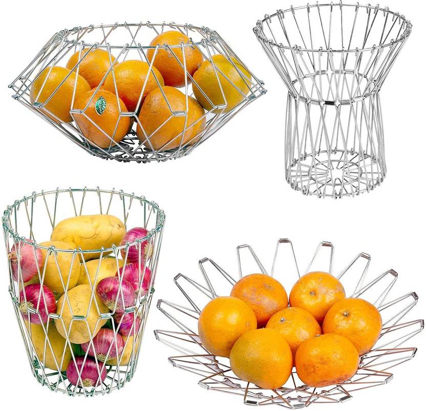 hurrio Stainless Steel Fruit & Vegetable Basket Price in India - Buy ...
