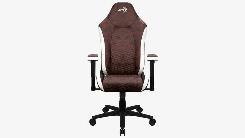 AeroCool Crown Aero Suede (Burgundy Red) Gaming Chair Price in India ...