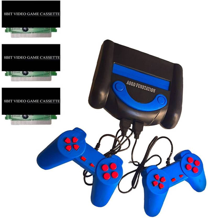 Ptcmart Fun Station 8bit Tv Video Game Console And Inbuilt Games Extra 3
